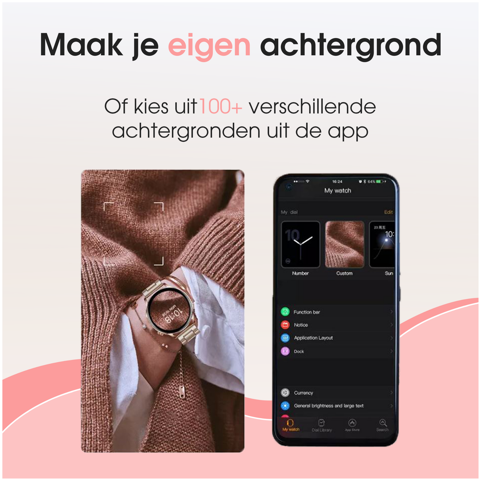 Dames smartwatch rosé goud met Stappenteller – SAMMIT Dames smartwatch rosé goud met Stappenteller – SAMMIT